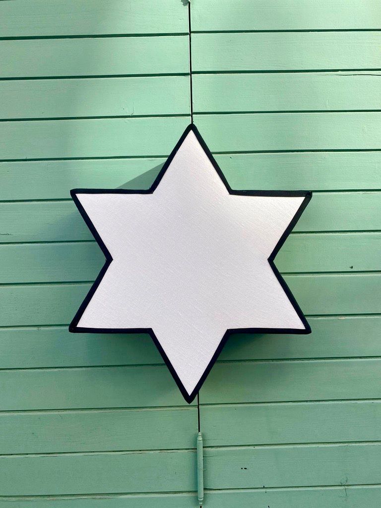 PLAFON DE TECHO O APLIQUE DE PARED ESTRELLA – MAROCHA